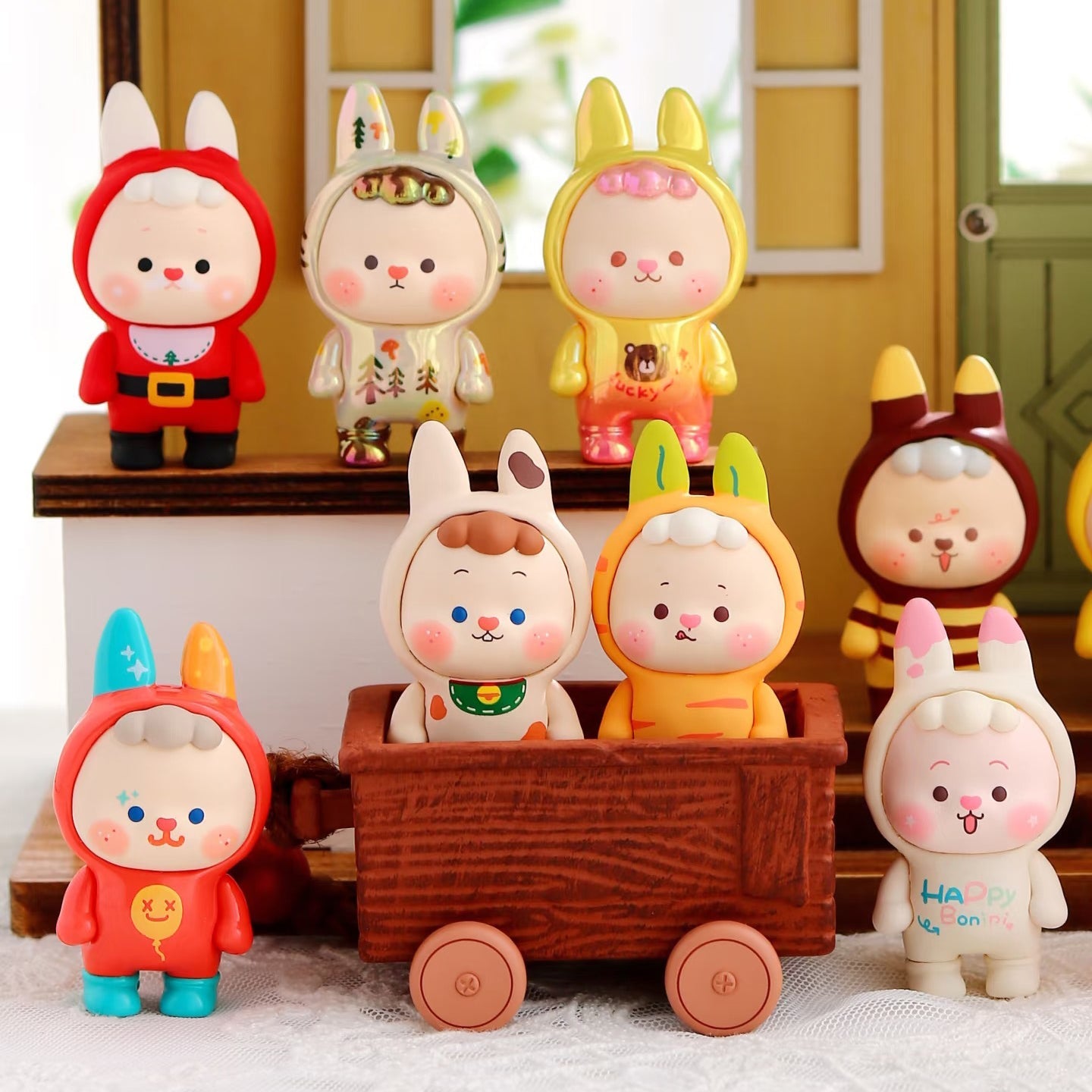 Bonini On The Road Series Mini Beans Figures – Woowtoys